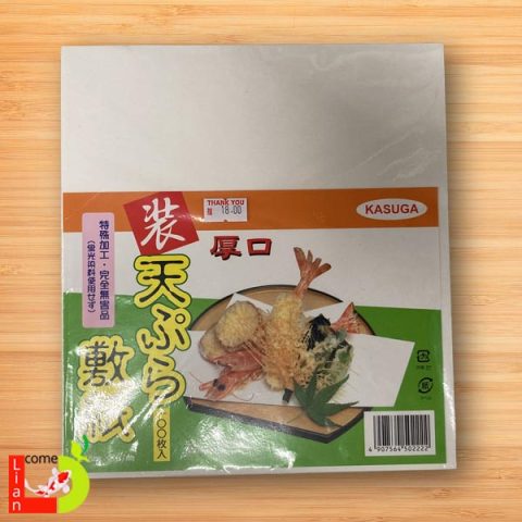 Kasuga Tempura Paper 100 Sheet | Supplier of Japanese Food Products ...